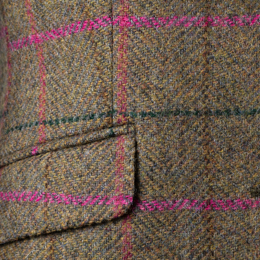 Amy Jacket in Green & Pink WP – Stewart Christie & Co. Ltd